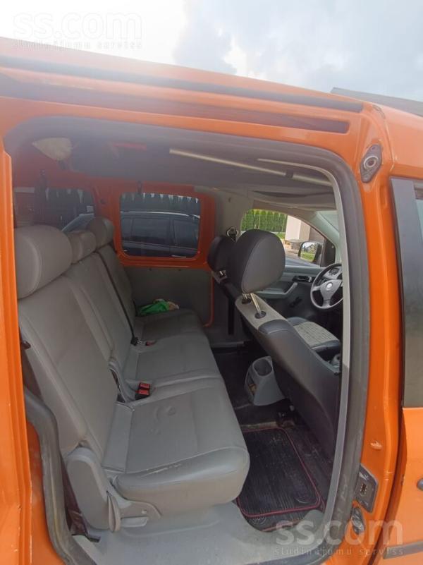 Orange Volkswagen Caddy 2006 in Jelgava, with an engine capacity of 1.90 L and mileage of 350 thousand km for 2500 €, photo 4 on AUTOMOTO.COM.LV
