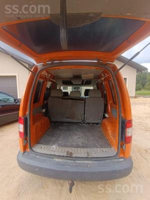 Oranžs Volkswagen Caddy 2006 Jelgava, ar dzinēja tilpumu 1.90 L un nobraukumu 350 tūkst. km par 2500 €, foto 7 vietnē AUTOMOTO.COM.LV