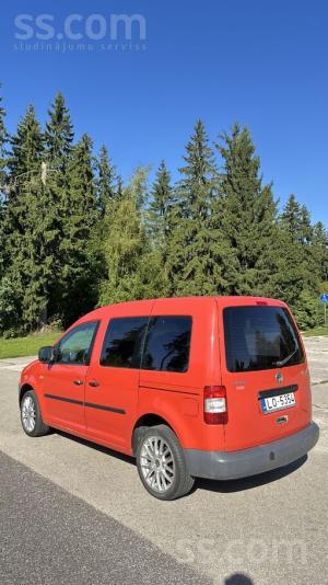 Orange Volkswagen Caddy 2007 in Rezekne, with an engine capacity of 1.60 L and mileage of 289 thousand km for 2850 €, photo 5 on AUTOMOTO.COM.LV