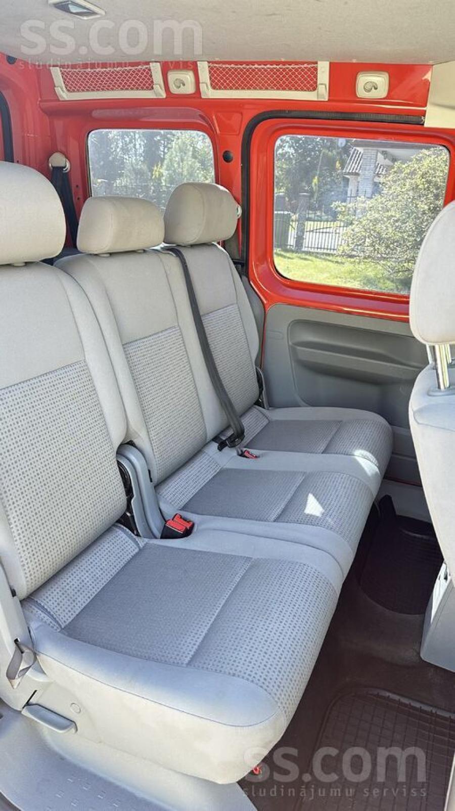 Orange Volkswagen Caddy 2007 in Rezekne, with an engine capacity of 1.60 L and mileage of 289 thousand km for 2850 €, photo 7 on AUTOMOTO.COM.LV