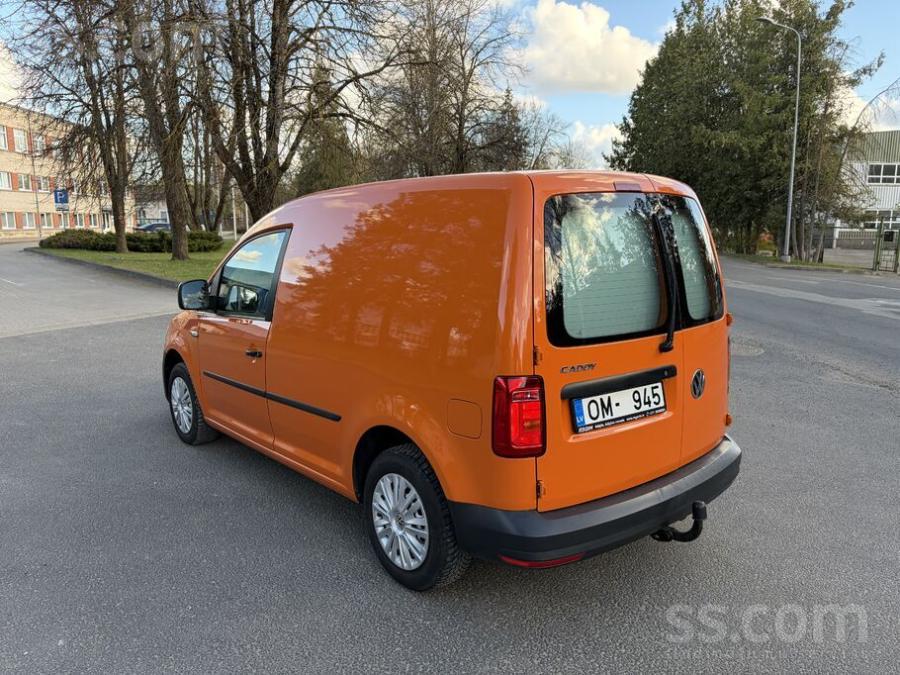 Oranžs Volkswagen Caddy 2019 Ogre, ar dzinēja tilpumu 2.00 L un nobraukumu 0 tūkst. km par 8950 €, foto 4 vietnē AUTOMOTO.COM.LV