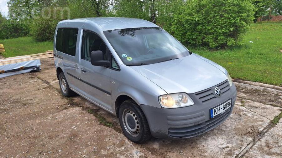 Volkswagen Caddy 2004 in Riga, with an engine capacity of 1.90 L and mileage of 550 thousand km for 1500 €, photo 1 on AUTOMOTO.COM.LV