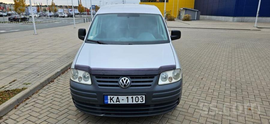 Volkswagen Caddy 2009 in Riga, with an engine capacity of 2.00 L and mileage of 247 thousand km for 3000 €, photo 1 on AUTOMOTO.COM.LV