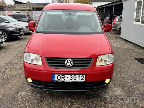 Sarkans Volkswagen Caddy 2009 Daugavpils, ar dzinēja tilpumu 1.40 L un nobraukumu 0 tūkst. km par 4200 €, foto 3 vietnē AUTOMOTO.COM.LV