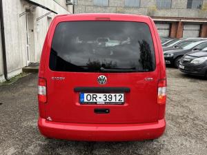 Red Volkswagen Caddy 2009 in Daugavpils, with an engine capacity of 1.40 L and mileage of 0 thousand km for 4200 €, photo 6 on AUTOMOTO.COM.LV