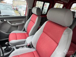 Red Volkswagen Caddy 2009 in Daugavpils, with an engine capacity of 1.40 L and mileage of 0 thousand km for 4200 €, photo 18 on AUTOMOTO.COM.LV