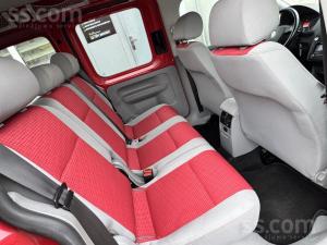 Red Volkswagen Caddy 2009 in Daugavpils, with an engine capacity of 1.40 L and mileage of 0 thousand km for 4200 €, photo 21 on AUTOMOTO.COM.LV