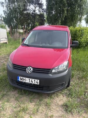 Sarkans Volkswagen Caddy 2013 Daugavpils, ar dzinēja tilpumu 1.60 L un nobraukumu 275 tūkst. km par 4100 €, foto 3 vietnē AUTOMOTO.COM.LV