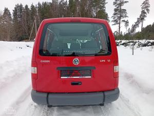 Red Volkswagen Caddy 2008 in Vilnius, with an engine capacity of 1.60 L and mileage of 178 thousand km for 2900 €, photo 6 on AUTOMOTO.COM.LV