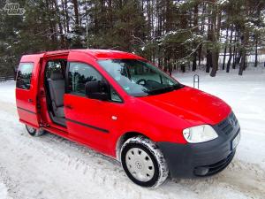 Sarkans Volkswagen Caddy 2009 Mažeikiai, ar dzinēja tilpumu 1.90 L un nobraukumu 264 tūkst. km par 4600 €, foto 14 vietnē AUTOMOTO.COM.LV