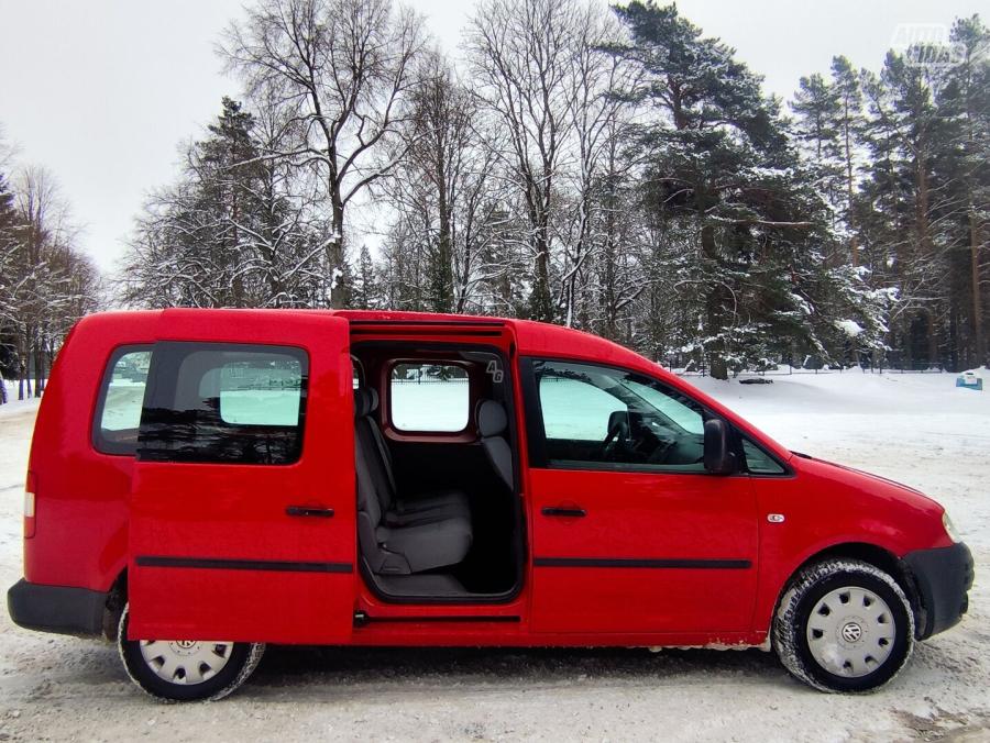 Sarkans Volkswagen Caddy 2009 Mažeikiai, ar dzinēja tilpumu 1.90 L un nobraukumu 264 tūkst. km par 4600 €, foto 16 vietnē AUTOMOTO.COM.LV