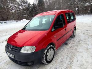 Sarkans Volkswagen Caddy 2009 Mažeikiai, ar dzinēja tilpumu 1.90 L un nobraukumu 264 tūkst. km par 4600 €, foto 19 vietnē AUTOMOTO.COM.LV