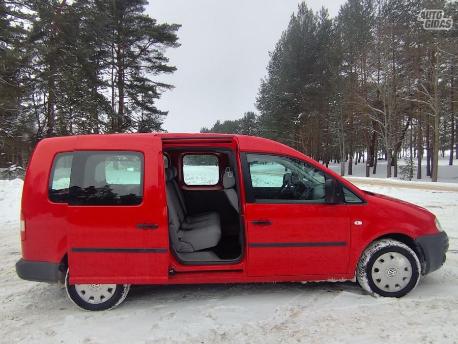 Sarkans Volkswagen Caddy 2009 Mažeikiai, ar dzinēja tilpumu 1.90 L un nobraukumu 264 tūkst. km par 4600 €, foto 21 vietnē AUTOMOTO.COM.LV