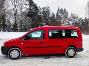 Sarkans Volkswagen Caddy 2009 Mažeikiai, ar dzinēja tilpumu 1.90 L un nobraukumu 264 tūkst. km par 4600 €, foto 22 vietnē AUTOMOTO.COM.LV