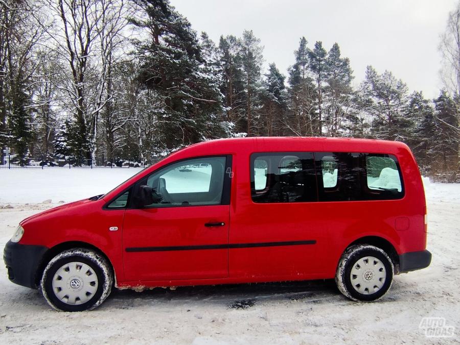 Sarkans Volkswagen Caddy 2009 Mažeikiai, ar dzinēja tilpumu 1.90 L un nobraukumu 264 tūkst. km par 4600 €, foto 22 vietnē AUTOMOTO.COM.LV