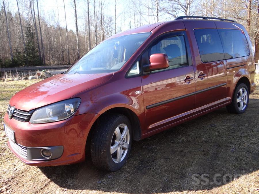 Sarkans Volkswagen Caddy 2011 Aizkraukle, ar dzinēja tilpumu 1.60 L un nobraukumu 335 tūkst. km par 6400 €, foto 7 vietnē AUTOMOTO.COM.LV