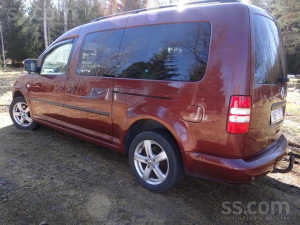 Sarkans Volkswagen Caddy 2011 Aizkraukle, ar dzinēja tilpumu 1.60 L un nobraukumu 335 tūkst. km par 6390 €, foto 6 vietnē AUTOMOTO.COM.LV