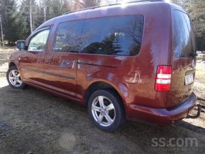 Sarkans Volkswagen Caddy 2011 Aizkraukle, ar dzinēja tilpumu 1.60 L un nobraukumu 335 tūkst. km par 6390 €, foto 7 vietnē AUTOMOTO.COM.LV