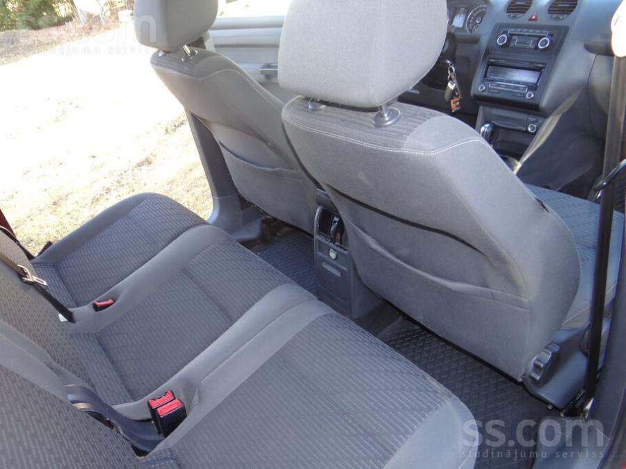 Sarkans Volkswagen Caddy 2011 Aizkraukle, ar dzinēja tilpumu 1.60 L un nobraukumu 335 tūkst. km par 6390 €, foto 22 vietnē AUTOMOTO.COM.LV