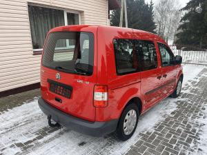 Sarkans Volkswagen Caddy 2004 Vilkaviškis, ar dzinēja tilpumu 1.60 L un nobraukumu 178 tūkst. km par 2700 €, foto 5 vietnē AUTOMOTO.COM.LV