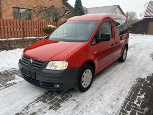 Sarkans Volkswagen Caddy 2004 Vilkaviškis, ar dzinēja tilpumu 1.60 L un nobraukumu 178 tūkst. km par 2700 €, foto 9 vietnē AUTOMOTO.COM.LV