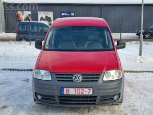 Sarkans Volkswagen Caddy 2004 Ogre, ar dzinēja tilpumu 1.90 L un nobraukumu 288 tūkst. km par 4350 €, foto 2 vietnē AUTOMOTO.COM.LV