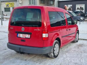 Sarkans Volkswagen Caddy 2004 Ogre, ar dzinēja tilpumu 1.90 L un nobraukumu 288 tūkst. km par 4350 €, foto 8 vietnē AUTOMOTO.COM.LV