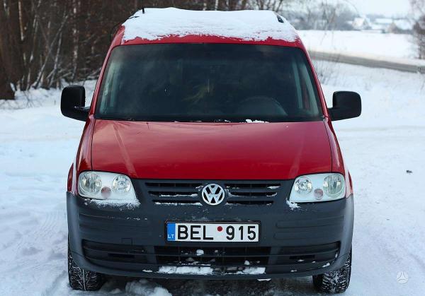 Sarkans Volkswagen Caddy 2005 Kretinga, ar dzinēja tilpumu 1.97 L un nobraukumu 294 tūkst. km par 2899 €, foto 3 vietnē AUTOMOTO.COM.LV