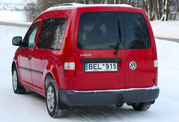 Sarkans Volkswagen Caddy 2005 Kretinga, ar dzinēja tilpumu 1.97 L un nobraukumu 294 tūkst. km par 2899 €, foto 8 vietnē AUTOMOTO.COM.LV