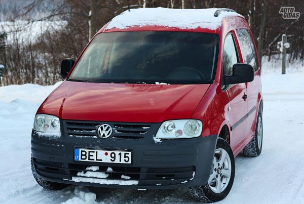 Sarkans Volkswagen Caddy 2005 Petrikaičiai, ar dzinēja tilpumu 2.00 L un nobraukumu 294 tūkst. km par 2899 €, foto 2 vietnē AUTOMOTO.COM.LV