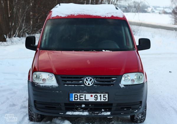 Sarkans Volkswagen Caddy 2005 Petrikaičiai, ar dzinēja tilpumu 2.00 L un nobraukumu 294 tūkst. km par 2899 €, foto 3 vietnē AUTOMOTO.COM.LV