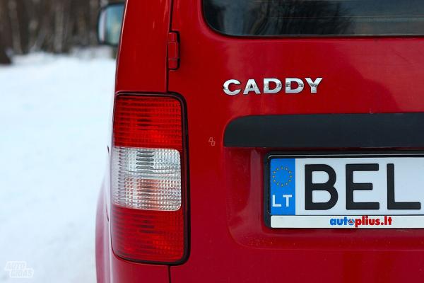 Sarkans Volkswagen Caddy 2005 Petrikaičiai, ar dzinēja tilpumu 2.00 L un nobraukumu 294 tūkst. km par 2899 €, foto 9 vietnē AUTOMOTO.COM.LV