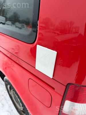 Red Volkswagen Caddy 2005 in Jekabpils, with an engine capacity of 1.90 L and mileage of 193 thousand km for 3750 €, photo 11 on AUTOMOTO.COM.LV