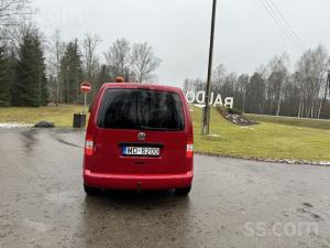 Sarkans Volkswagen Caddy 2006 Rīga, ar dzinēja tilpumu 1.90 L un nobraukumu 394 tūkst. km par 2600 €, foto 7 vietnē AUTOMOTO.COM.LV
