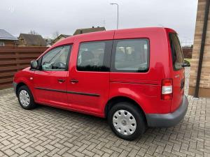 Red Volkswagen Caddy 2006 in Vilkaviskis, with an engine capacity of 1.60 L and mileage of 190 thousand km for 3500 €, photo 11 on AUTOMOTO.COM.LV