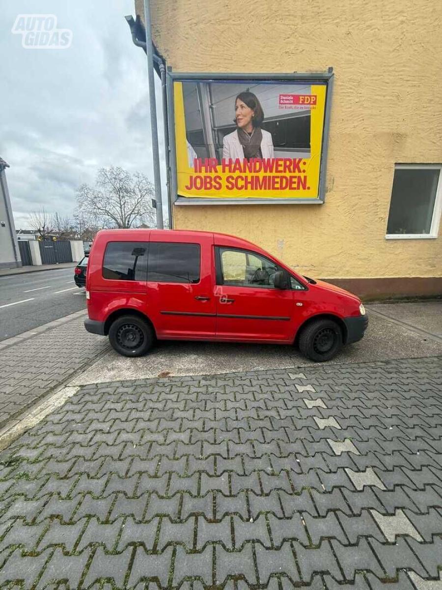 Sarkans Volkswagen Caddy 2006 Marijampole, ar dzinēja tilpumu 1.40 L un nobraukumu 224 tūkst. km par 1999 €, foto 1 vietnē AUTOMOTO.COM.LV
