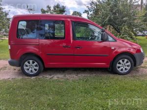 Красный Фольксваген Кадди 2006 в Валмиера, объемом двигателя 1.90 л и пробегом 176 тыс. км за 4500 €, фото 7 на AUTOMOTO.COM.LV