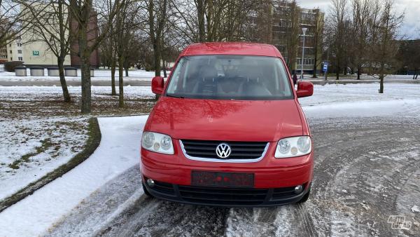 Sarkans Volkswagen Caddy 2007 Vilkaviškis, ar dzinēja tilpumu 1.90 L un nobraukumu 304 tūkst. km par 4500 €, foto 4 vietnē AUTOMOTO.COM.LV