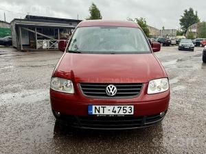 Red Volkswagen Caddy 2007 in Riga, with an engine capacity of 1.60 L and mileage of 0 thousand km for 2490 €, photo 3 on AUTOMOTO.COM.LV