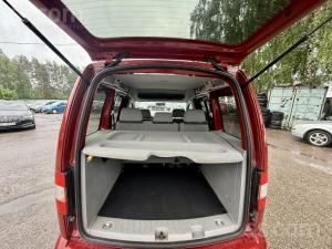 Red Volkswagen Caddy 2007 in Riga, with an engine capacity of 1.60 L and mileage of 0 thousand km for 2490 €, photo 8 on AUTOMOTO.COM.LV