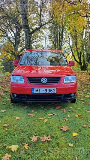 Sarkans Volkswagen Caddy 2007 Gulbene, ar dzinēja tilpumu 1.90 L un nobraukumu 366 tūkst. km par 2600 €, foto 6 vietnē AUTOMOTO.COM.LV