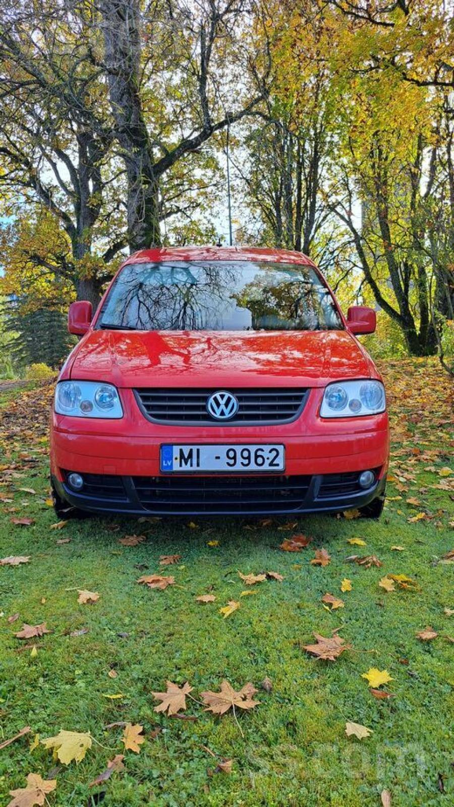Sarkans Volkswagen Caddy 2007 Gulbene, ar dzinēja tilpumu 1.90 L un nobraukumu 366 tūkst. km par 2600 €, foto 6 vietnē AUTOMOTO.COM.LV