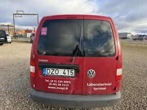 Red Volkswagen Caddy 2008 in Vilnius, with an engine capacity of 1.90 L and mileage of 700 thousand km for 1000 €, photo 8 on AUTOMOTO.COM.LV