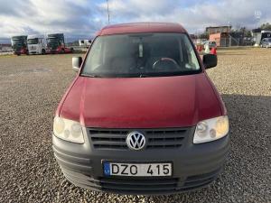 Red Volkswagen Caddy 2008 in Vilnius, with an engine capacity of 1.90 L and mileage of 700 thousand km for 1000 €, photo 2 on AUTOMOTO.COM.LV
