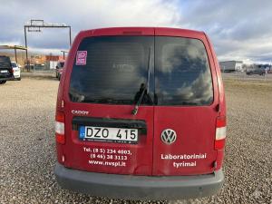 Red Volkswagen Caddy 2008 in Vilnius, with an engine capacity of 1.90 L and mileage of 700 thousand km for 1000 €, photo 8 on AUTOMOTO.COM.LV