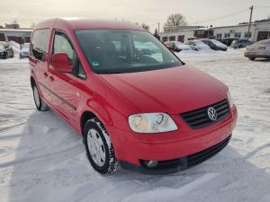Red Volkswagen Caddy 2008 in Prienai, with an engine capacity of 1.60 L and mileage of 210 thousand km for 3100 €, photo 3 on AUTOMOTO.COM.LV