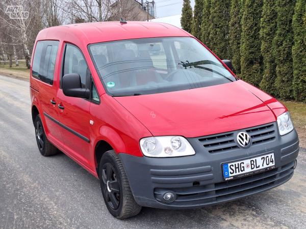 Sarkans Volkswagen Caddy 2008 Mažeikiai, ar dzinēja tilpumu 1.90 L un nobraukumu 299 tūkst. km par 3850 €, foto 3 vietnē AUTOMOTO.COM.LV