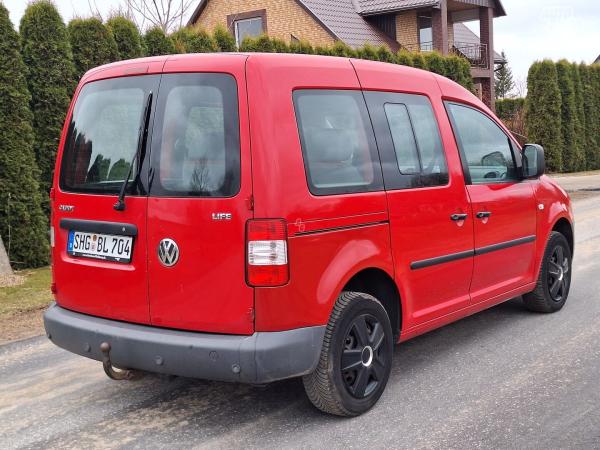 Sarkans Volkswagen Caddy 2008 Mažeikiai, ar dzinēja tilpumu 1.90 L un nobraukumu 299 tūkst. km par 3850 €, foto 10 vietnē AUTOMOTO.COM.LV