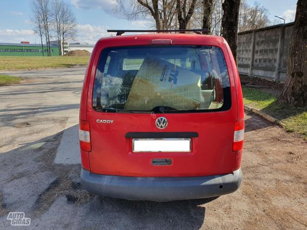 Red Volkswagen Caddy 2008 in Kaunas, with an engine capacity of 1.90 L and mileage of 391 thousand km for 3000 €, photo 5 on AUTOMOTO.COM.LV
