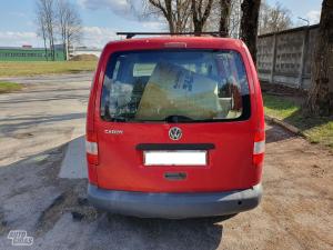 Red Volkswagen Caddy 2008 in Kaunas, with an engine capacity of 1.90 L and mileage of 391 thousand km for 3000 €, photo 6 on AUTOMOTO.COM.LV
